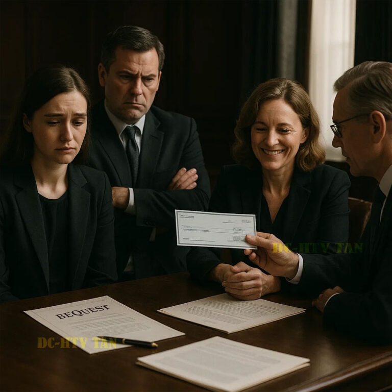 Bei der Testamentseröffnung gaben meine Eltern meiner Schwester 10 ...